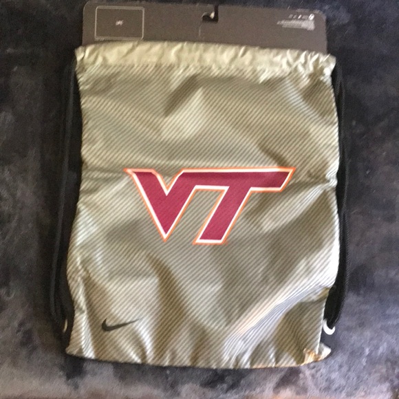 Nike | Bags | Virginia Tech Collector Stadium Drawstring Bag | Poshmark